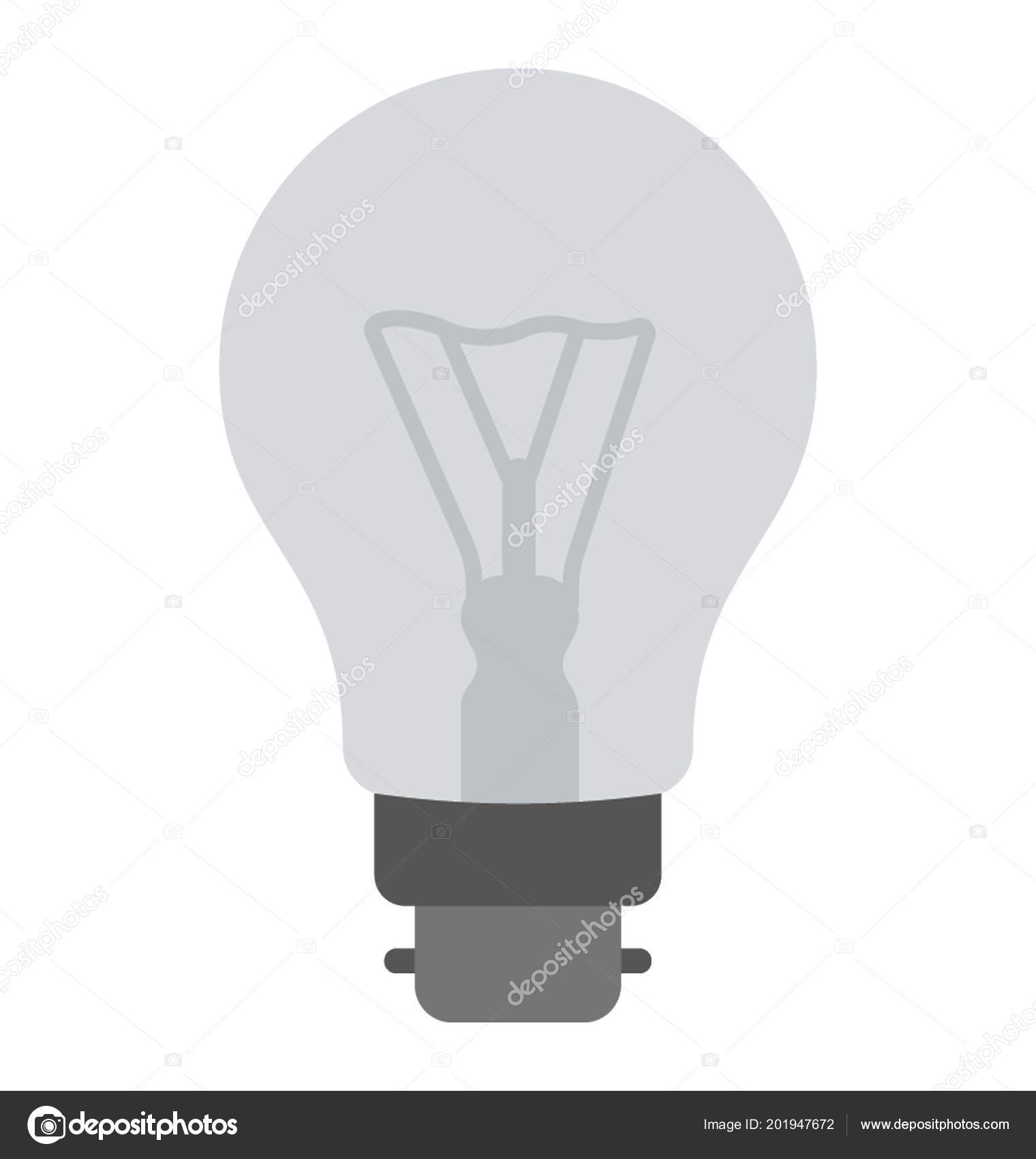Flat Design Bulb Innovative Idea Concept Stock Vector Image by ...