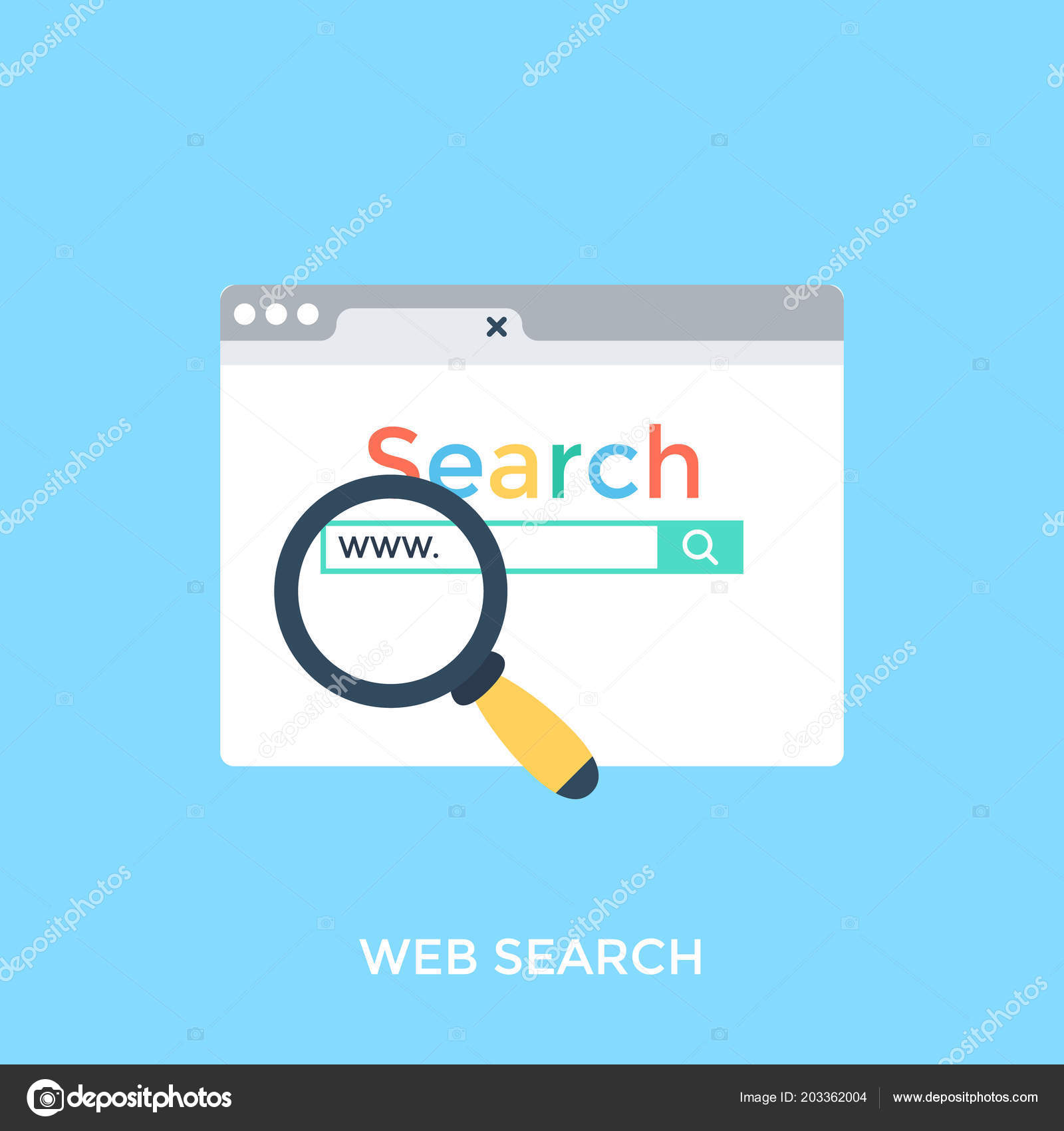 Web Search Icon