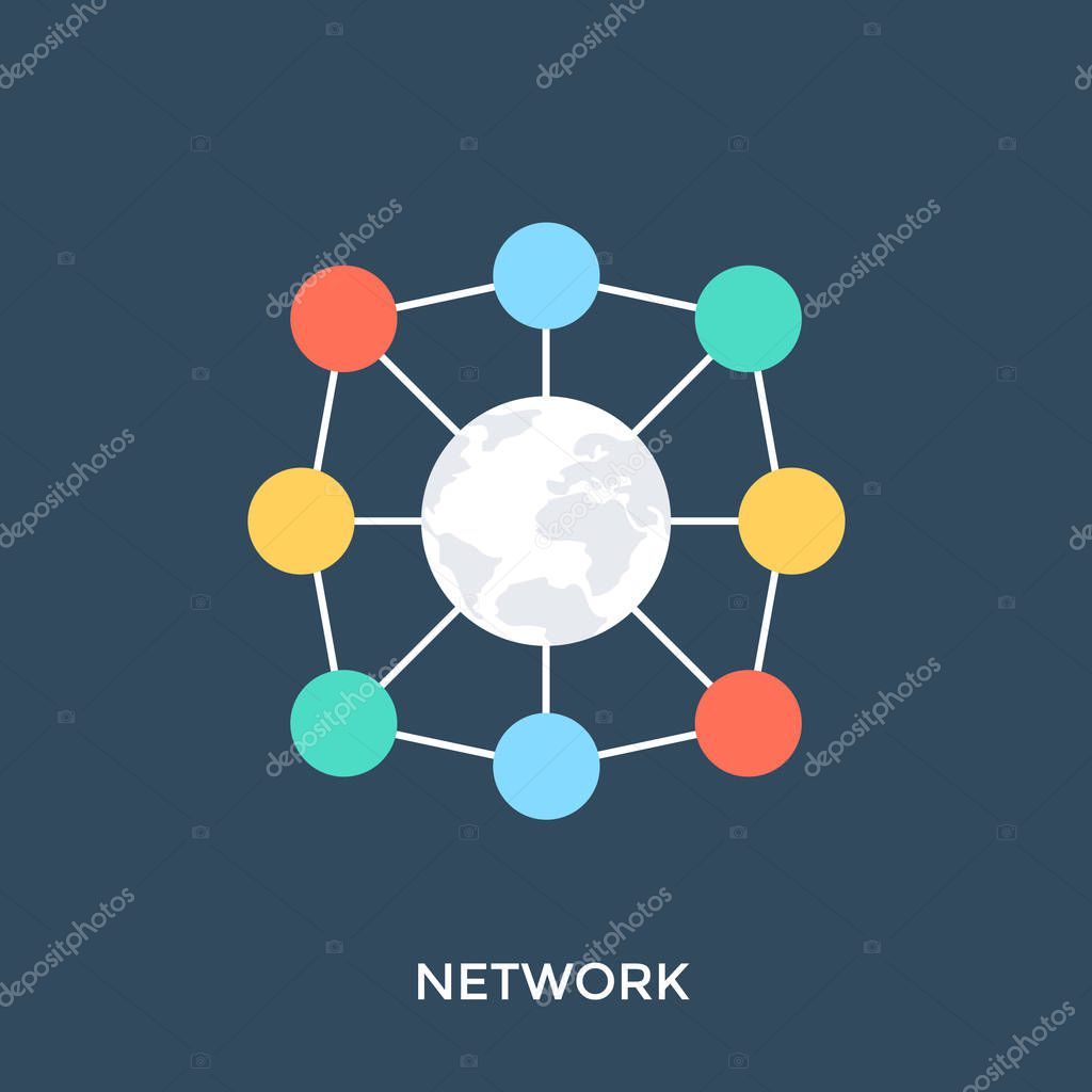 Un icono que muestra la interconexión de diferentes dispositivos que ...