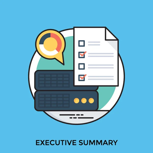 43 Executive summary icon Vector Images | Depositphotos