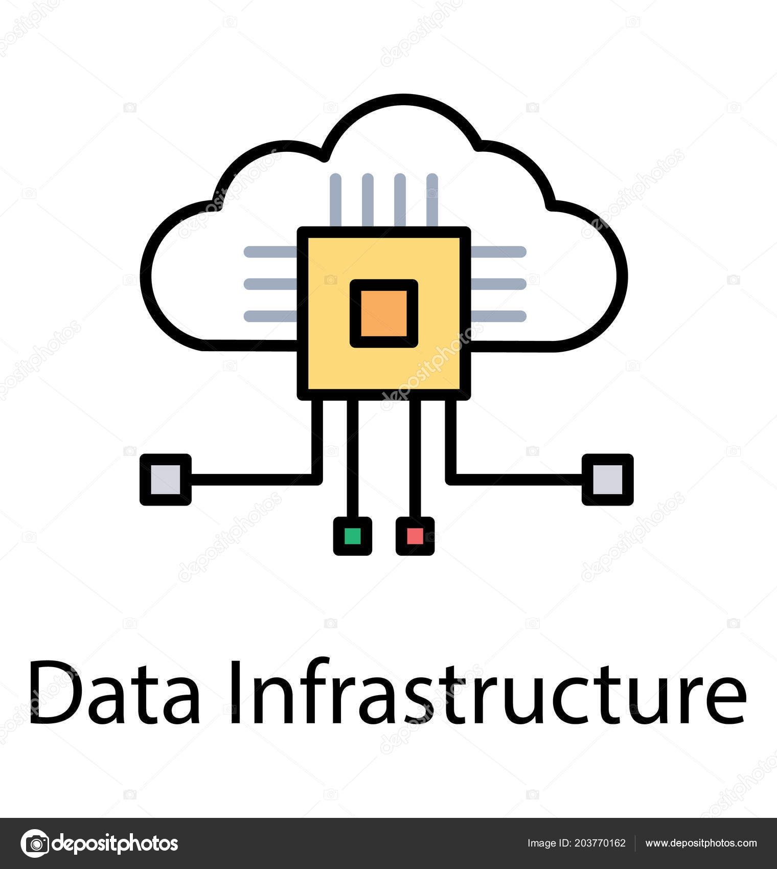 Cloud Computing Network Diagram Icon Stock Vector by ©vectorsmarket ... Cloud Computing Network Diagram Icon Stock Vector by ©vectorsmarket ...
