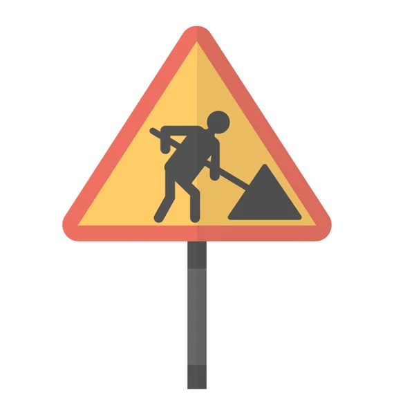 Road worker sign Stock Photos, Royalty Free Road worker sign Images ...