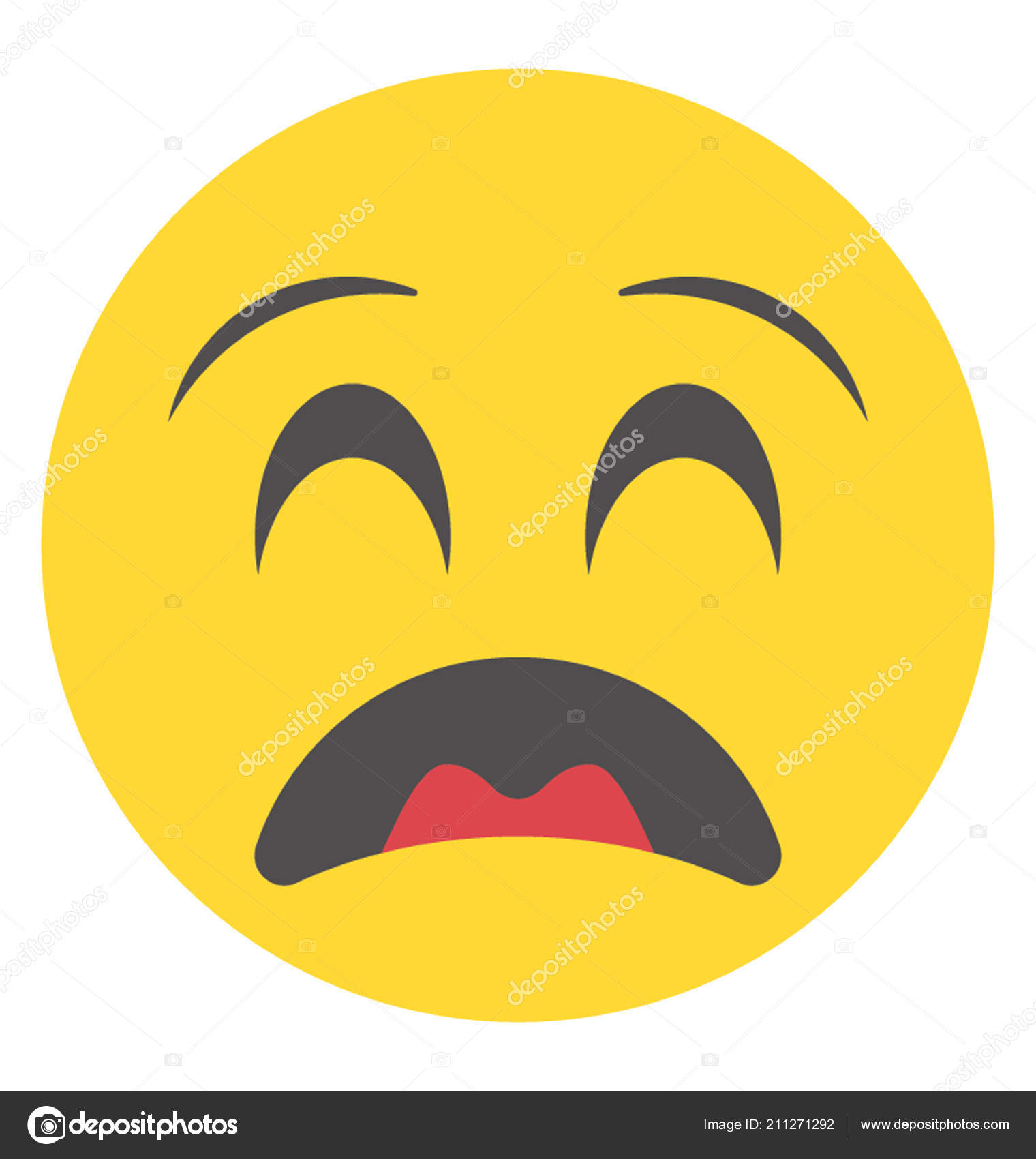 Flat Smiley Design Express Emotions Stock Vector by ©vectorsmarket ...