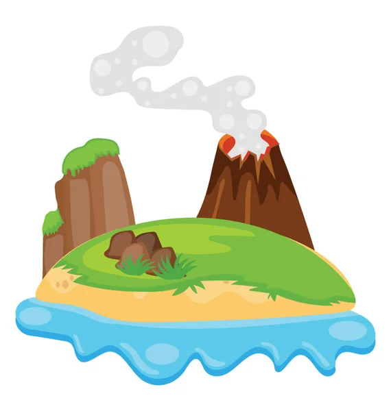 Island Rocks Island Rocks Stock Vector Image by ©vectorsmarket #213978370