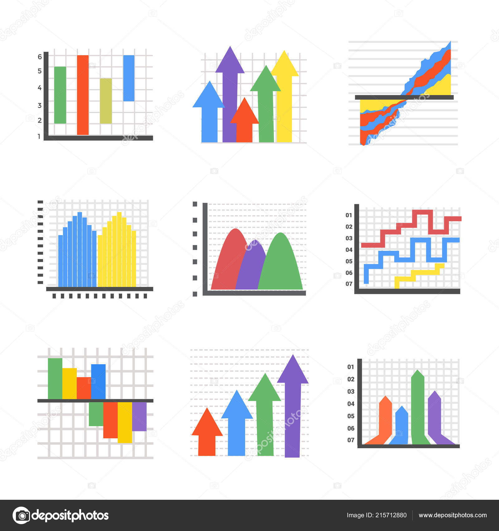 Creative Infographics Flat Icons Stock Vector by ©vectorsmarket 215712880