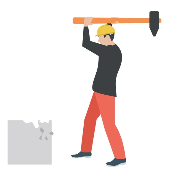 Manual labourer Vector Art Stock Images | Depositphotos