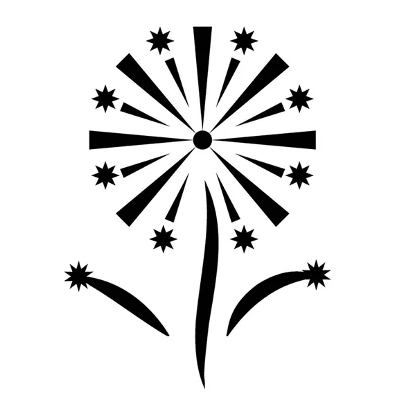 Spider Fireworks Explosive Vector Icon Stock Vector Image by ...