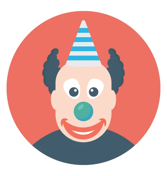 Payaso feliz imágenes de stock de arte vectorial | Depositphotos