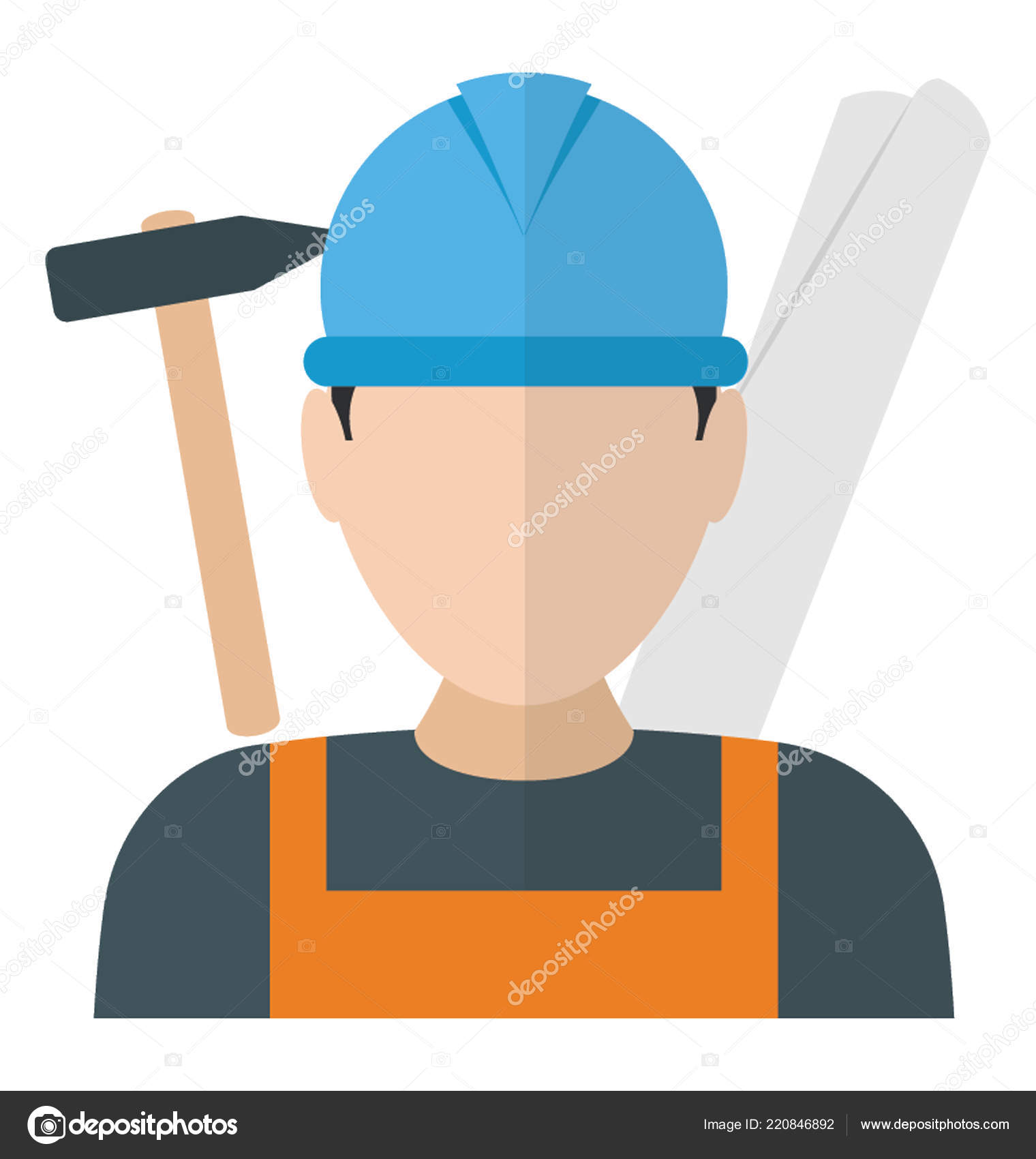 Tools Hand Man Handyman Icon Stock Vector Image by ©vectorsmarket ...