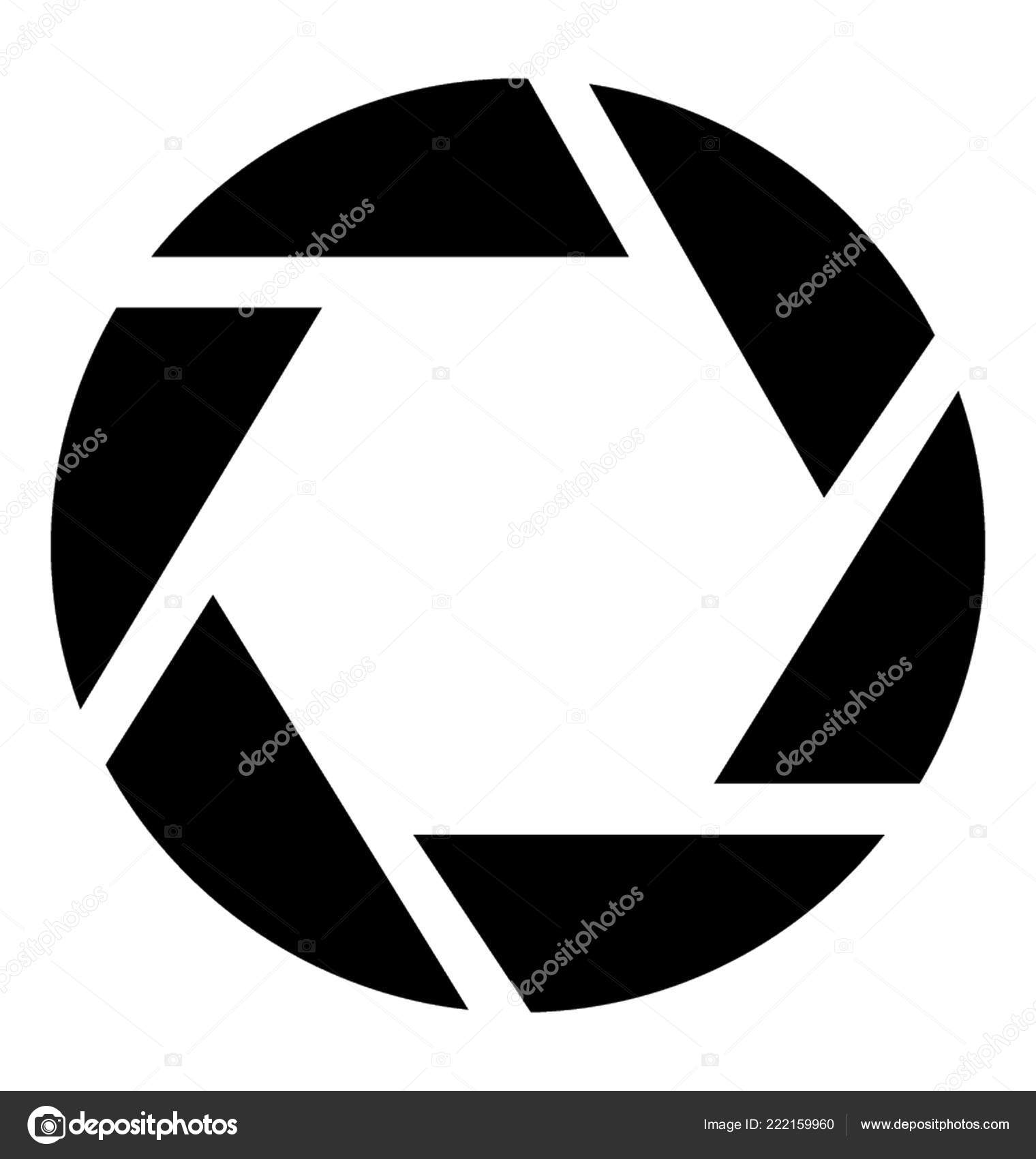 Solid Vector Icon Shutter Stock Vector Image by ©vectorsmarket #222159960