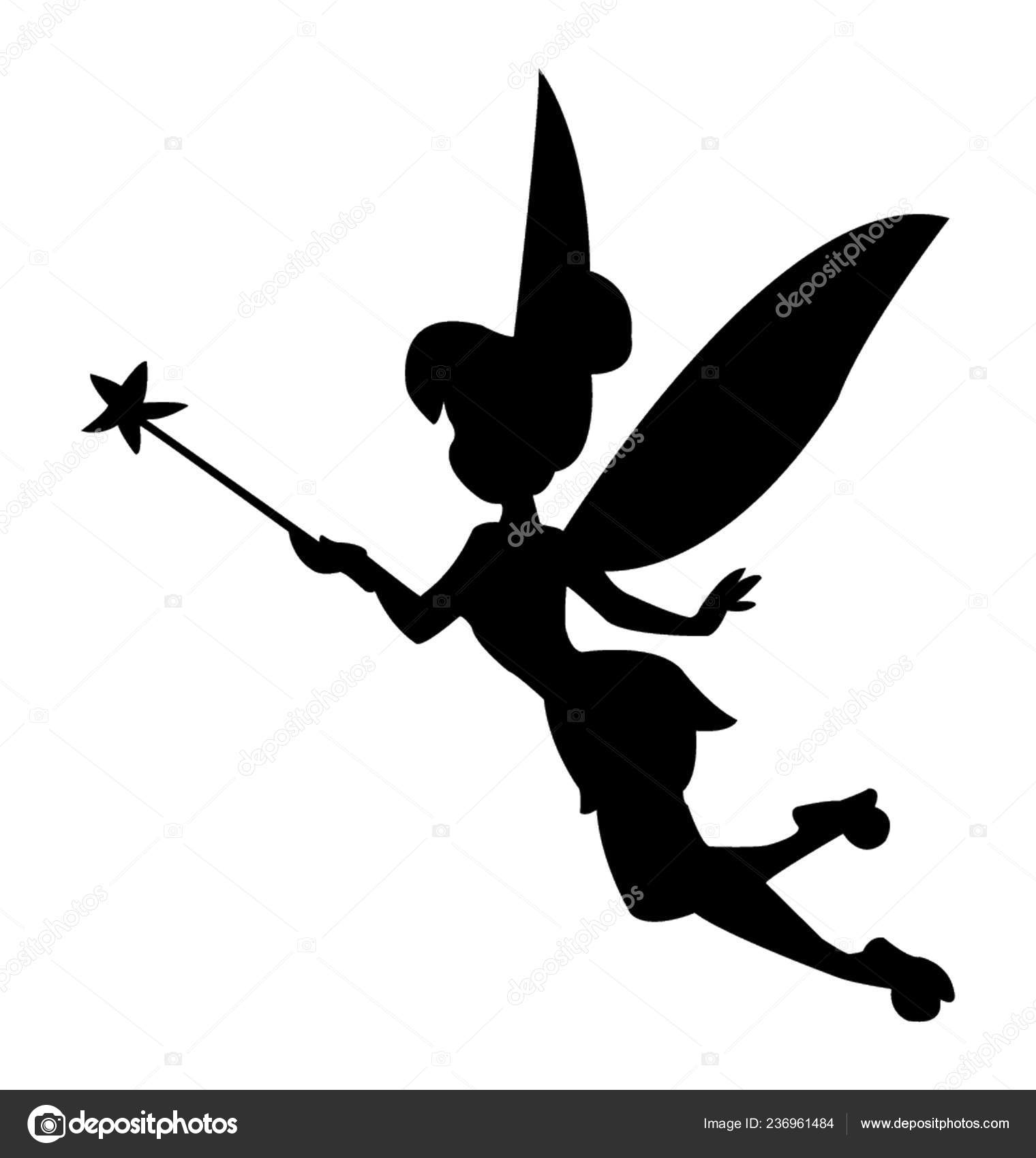 Spriggan Silhouette Fairytale Concept Stock Vector by ©vectorsmarket ...