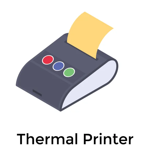 42 Thermal printer Vector Images | Depositphotos