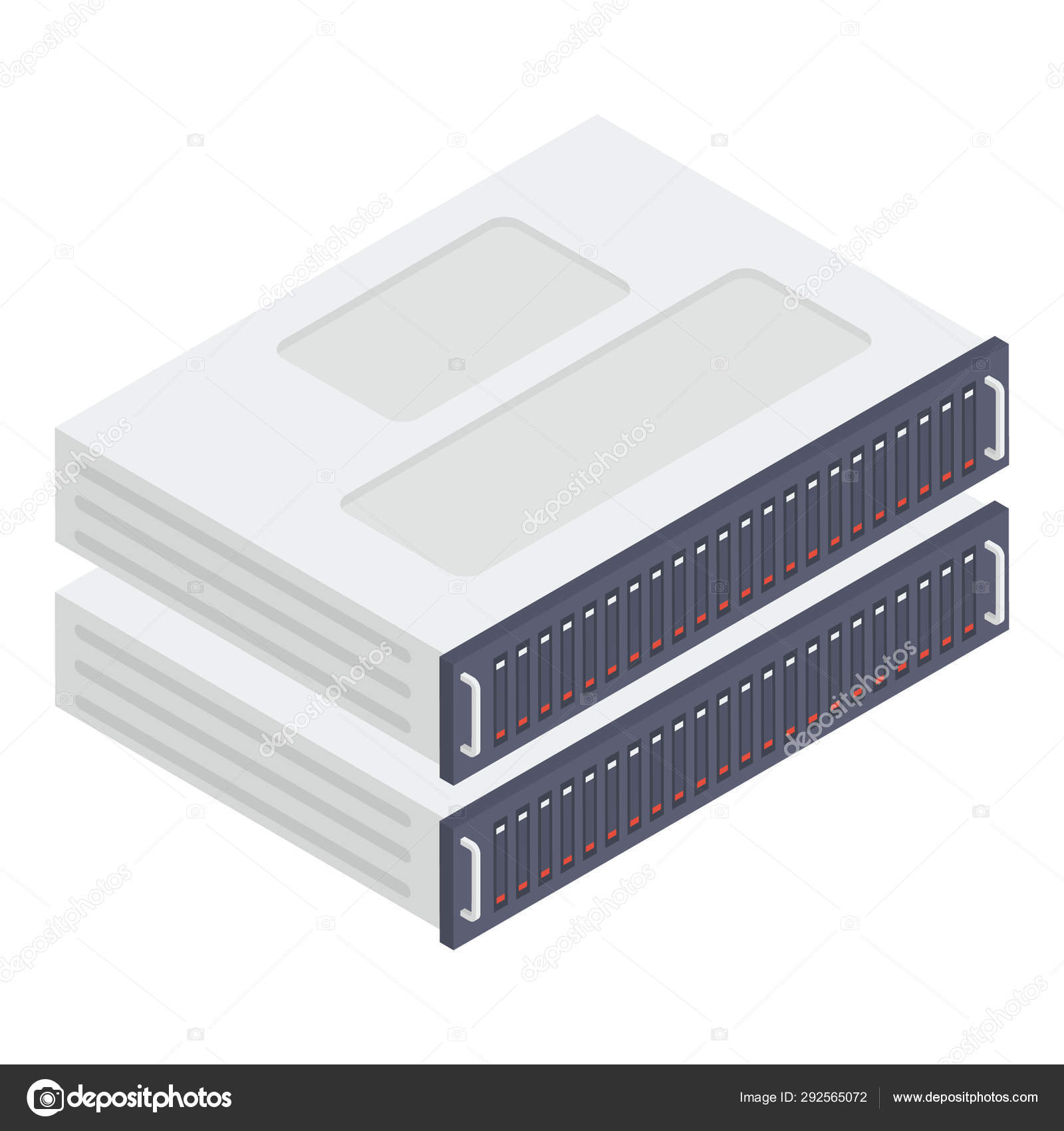Data Server Rack Vector Design Stock Vector Image by ©vectorsmarket ...
