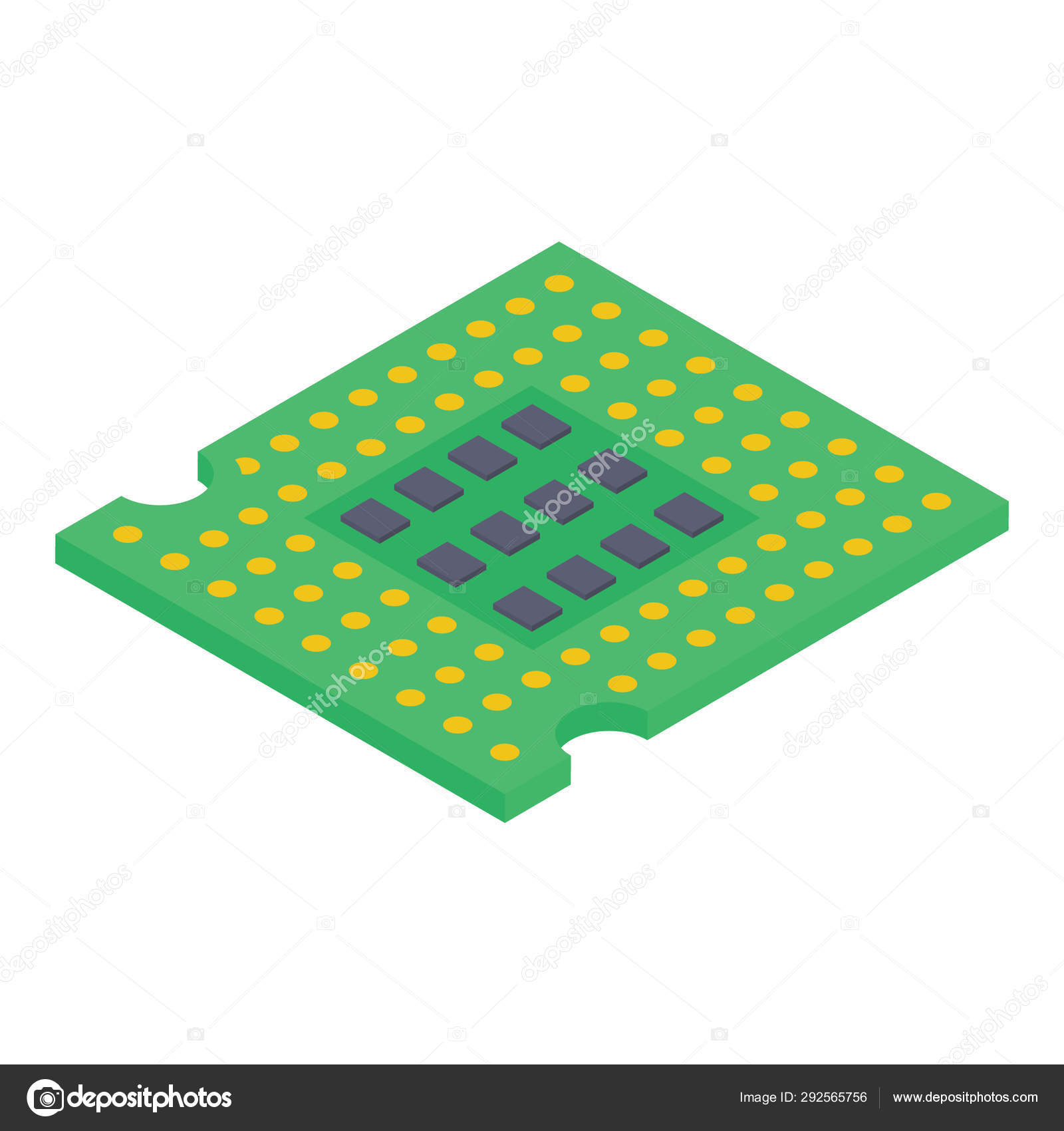 Card Chip Vector Design Stock Vector Image by ©vectorsmarket #292565756