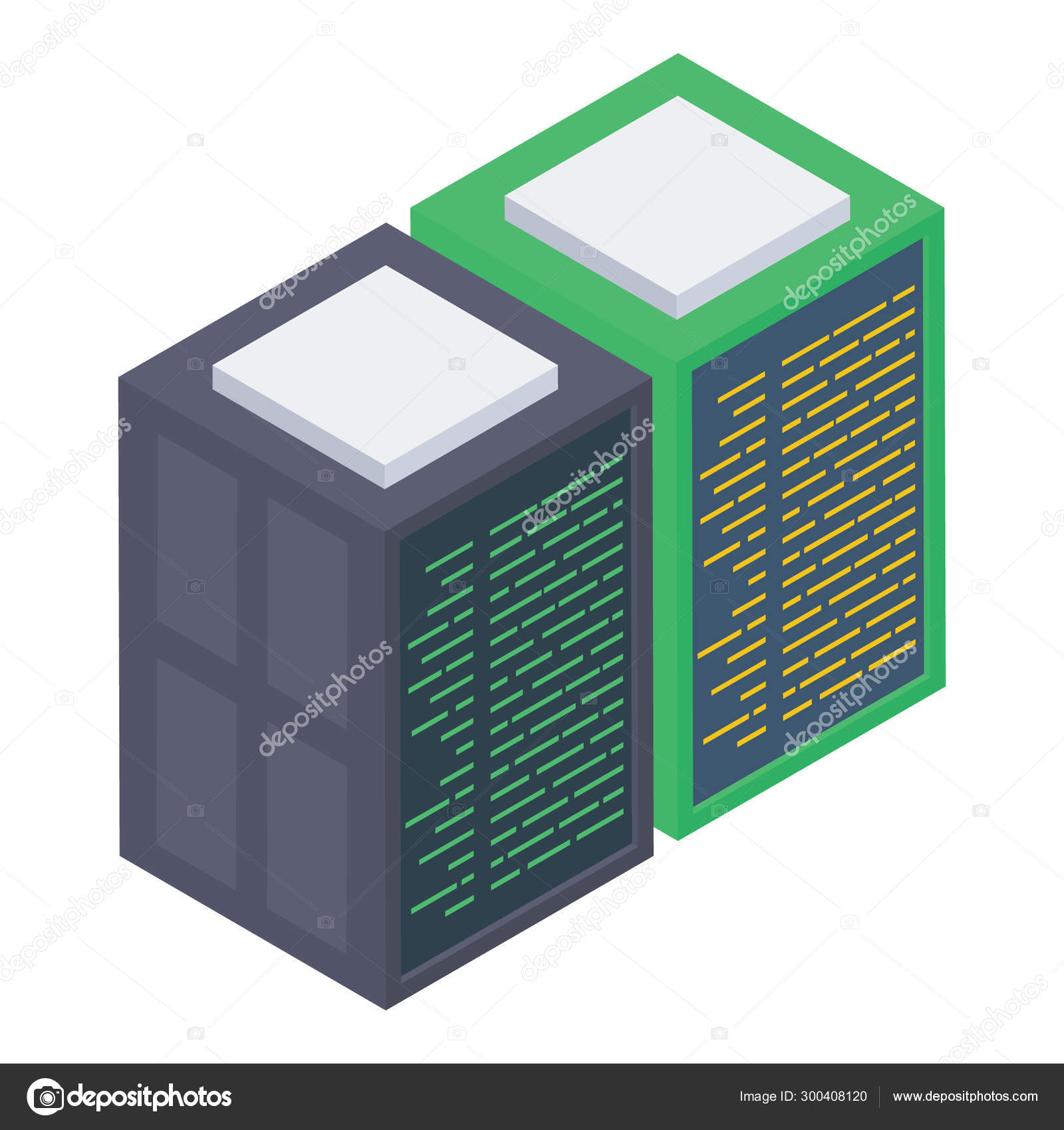 Data Server Rack Vector Design Stock Vector Image By ©vectorsmarket 300408120