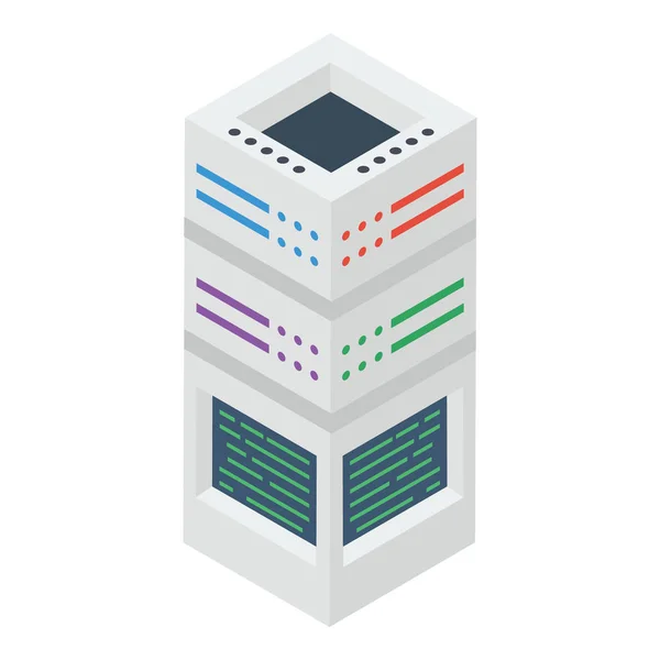 Data Server Rack Vector Design Stock Vector Image by ©vectorsmarket ...