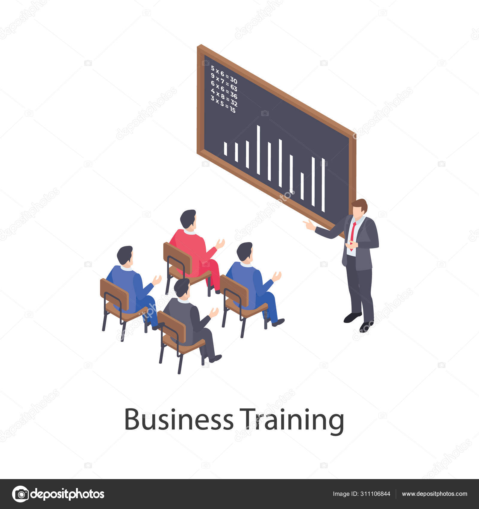 Iconos De Formación Corporativa