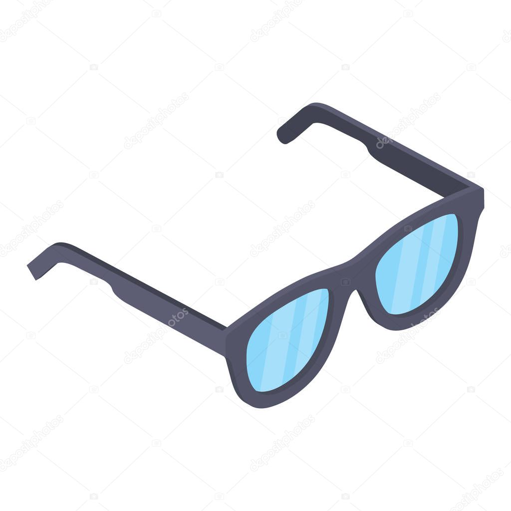 Diseño de gafas isométricas vector, tonos, desgaste ocular, gafas ...