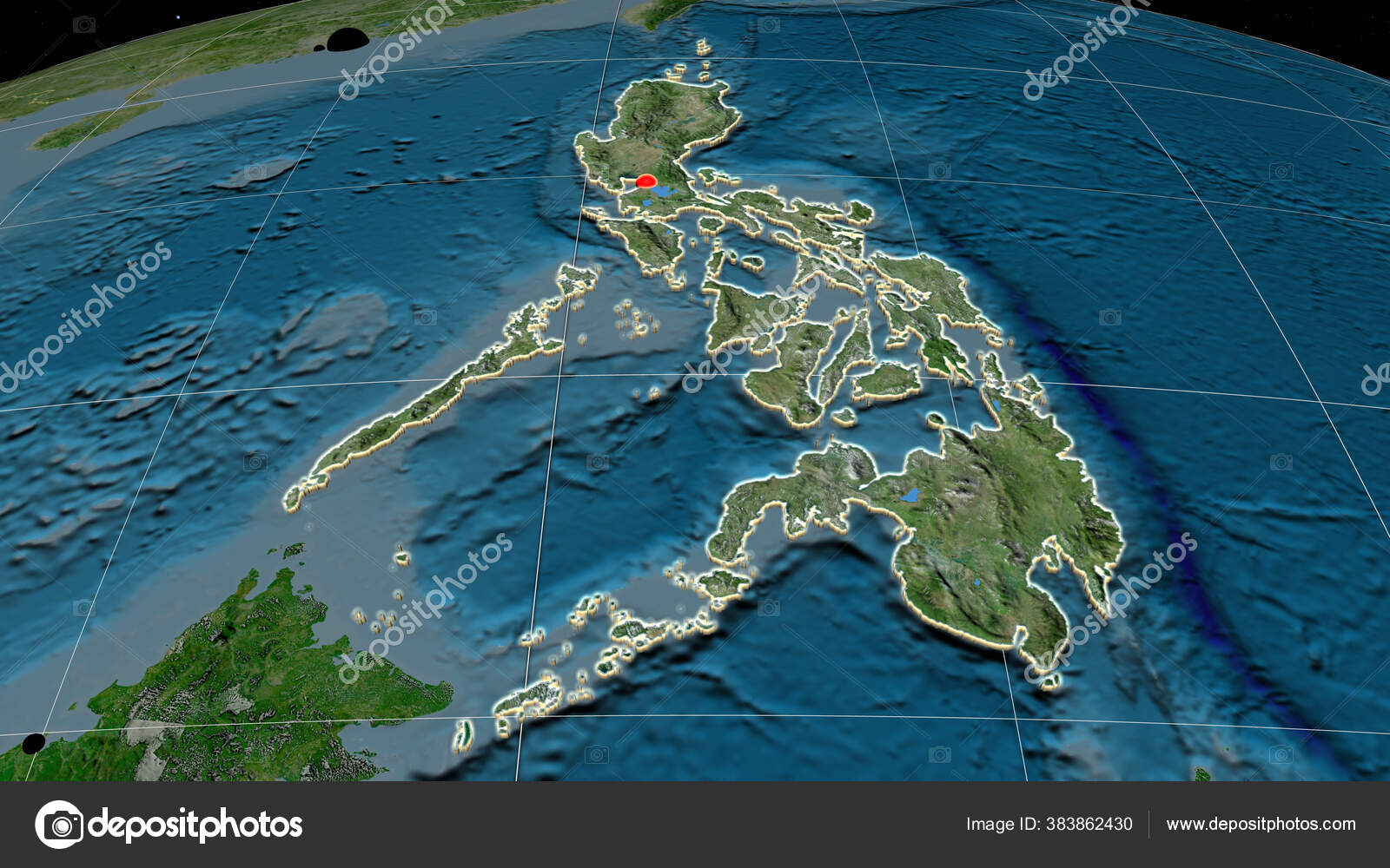 Satellite Map Of Philippines