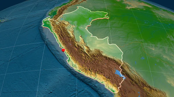 Peru physical map Stock Photos, Royalty Free Peru physical map Images | Depositphotos