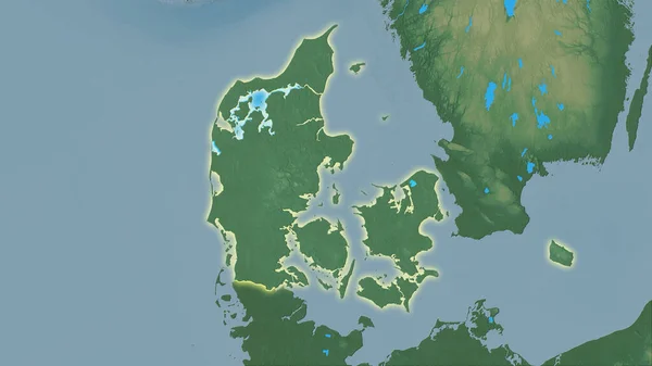 Denmark map Stock Photos, Royalty Free Denmark map Images | Depositphotos