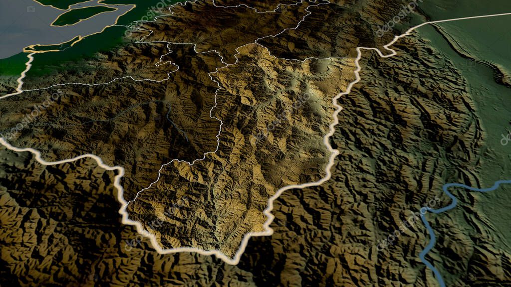 Zamora Chinchipe - provincia de Ecuador hizo zoom y resaltó ...