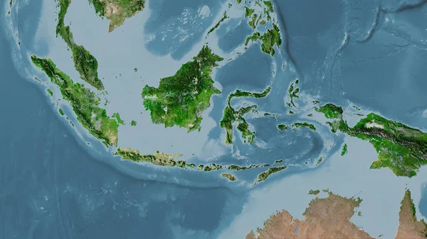 Indonesia Map And Satellite Image