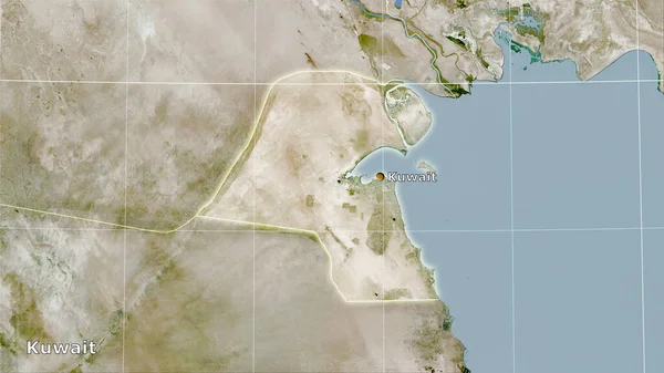 Area Of Kuwait