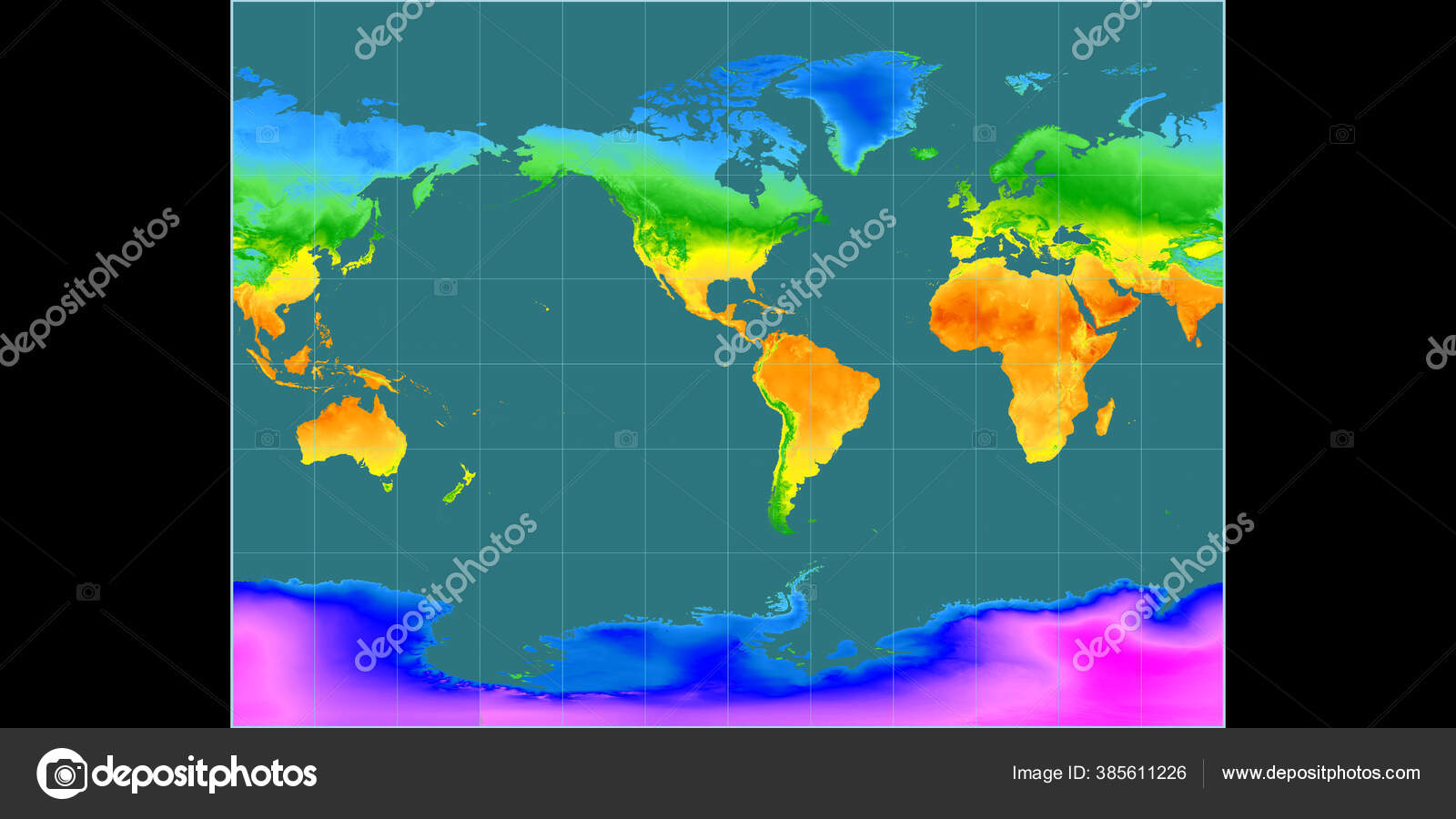 Miller Cylindrical Projection