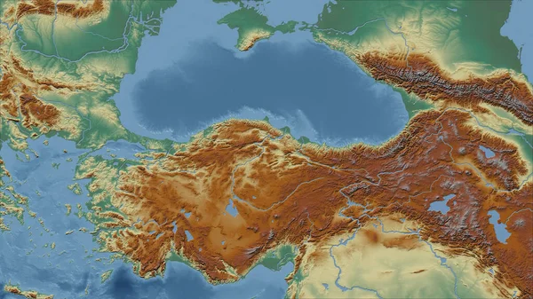 Topography Of Turkey