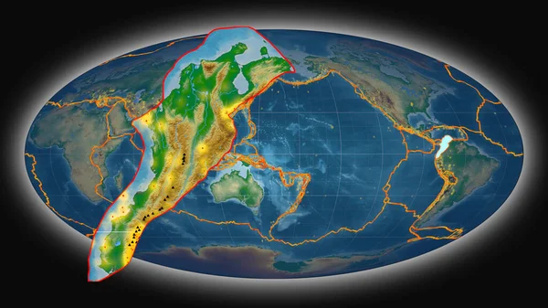 Altiplano Tectonic Plate Extruded Presented Global Topographic Relief ...
