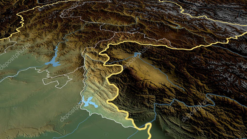 Azad Cachemira - área administrada centralmente de Pakistán se acercó y ...