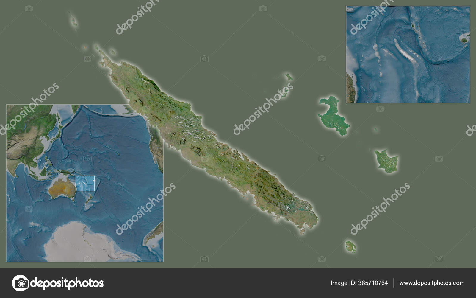New Caledonia Map Location