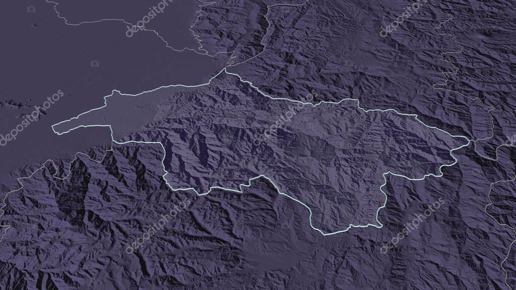 Ampliar en Canar (provincia de Ecuador) esbozado. Perspectiva oblicua ...