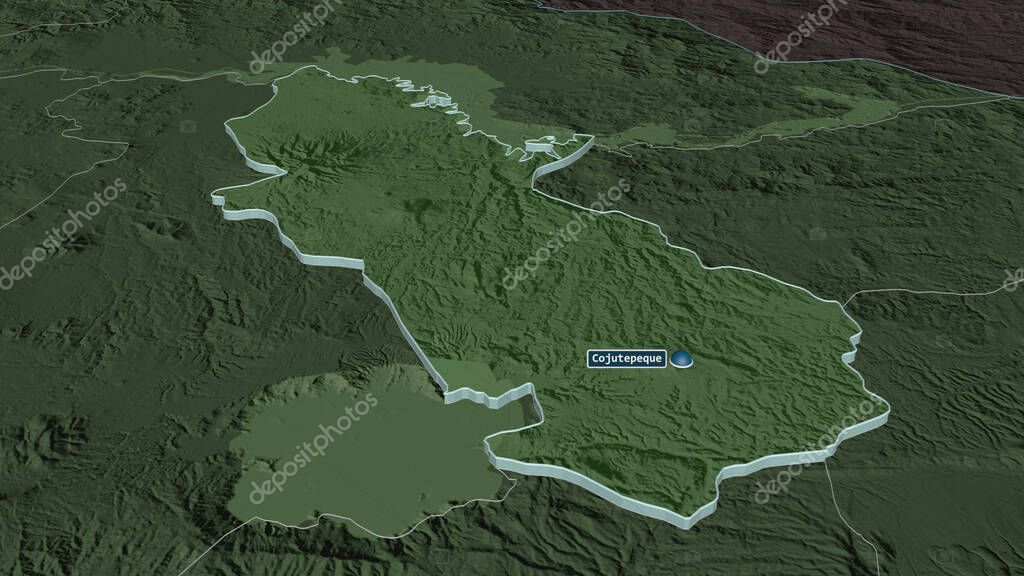 Ampliar en Cuscatlán (departamento de El Salvador) extruido ...