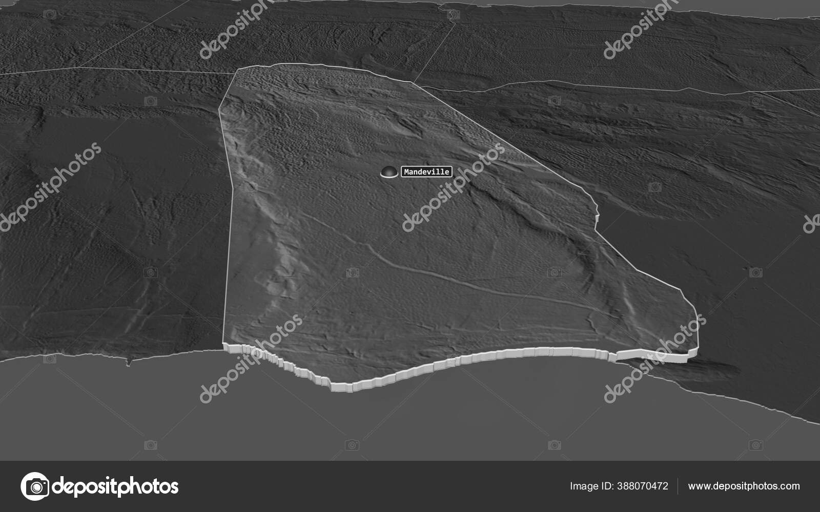 Mandeville Manchester On Map