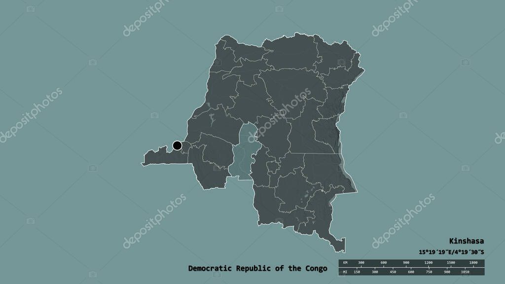 Forma desnaturalizada de la República Democrática del Congo con su ...