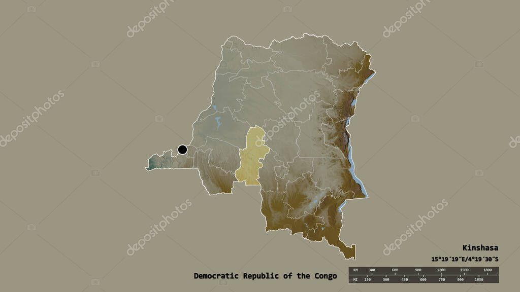 Forma desnaturalizada de la República Democrática del Congo con su ...