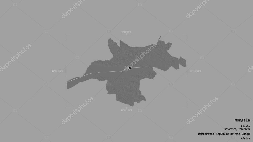 Zona de Mongala, provincia de la República Democrática del Congo ...