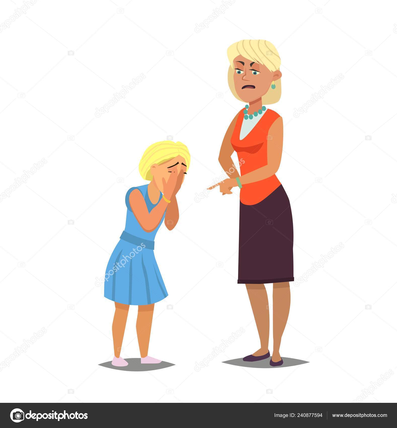 Disobedient Children Cartoon