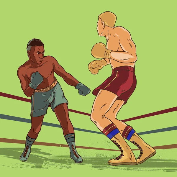 1,240 Boxing match cartoon Vector Images, Boxing match cartoon ...