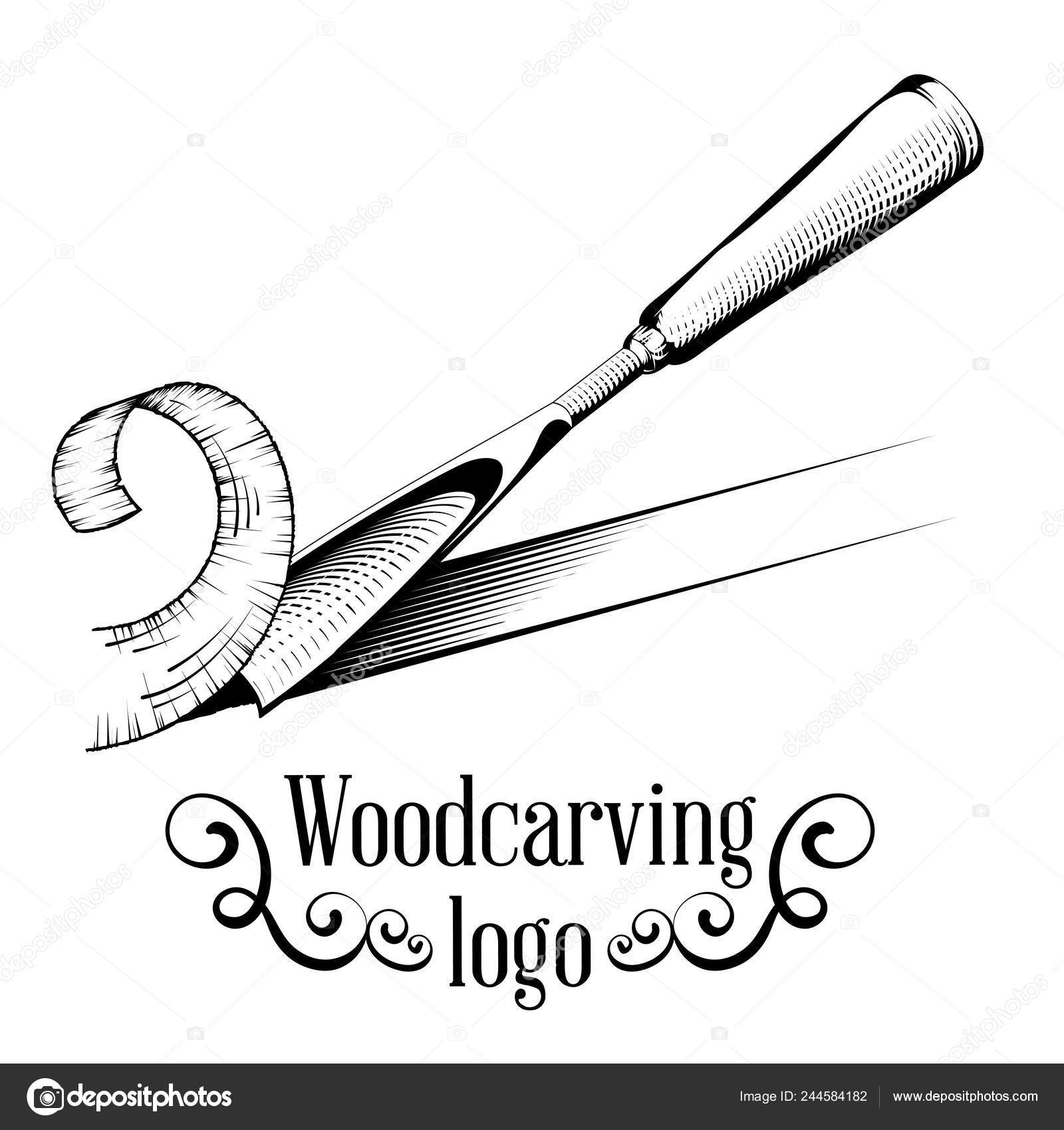 Wood Chisel Drawing