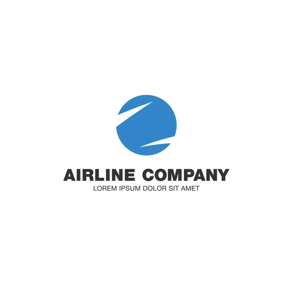 Airlines Logo Template Design Vector Illustration — Stock Vector © Igor ...