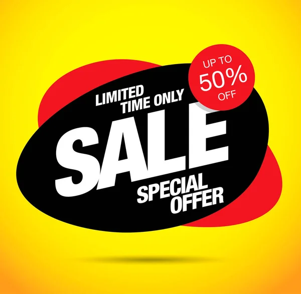 Limited time only sale banner Stock Vector by ©Igor_Vkv 197030020