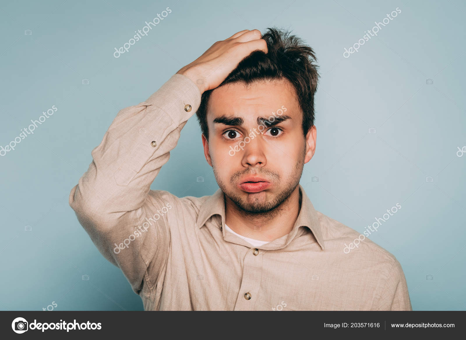 Confused Facial Expression