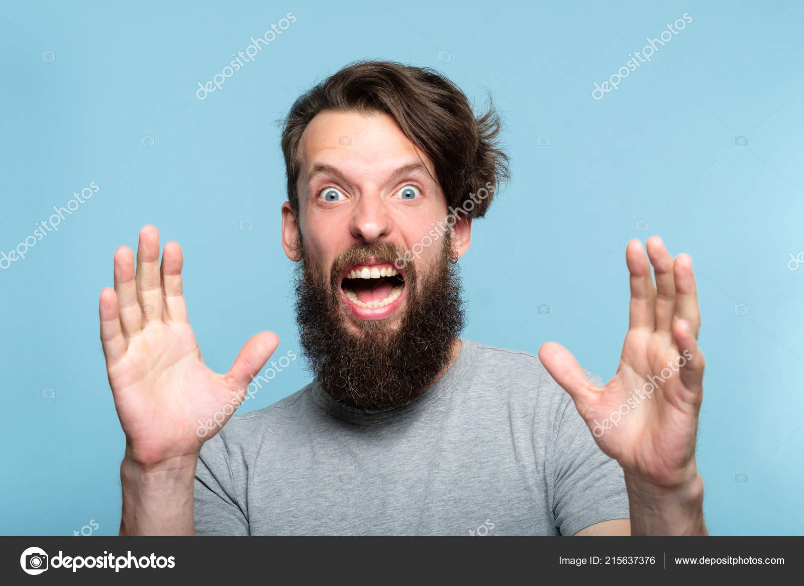 Scared Screaming People