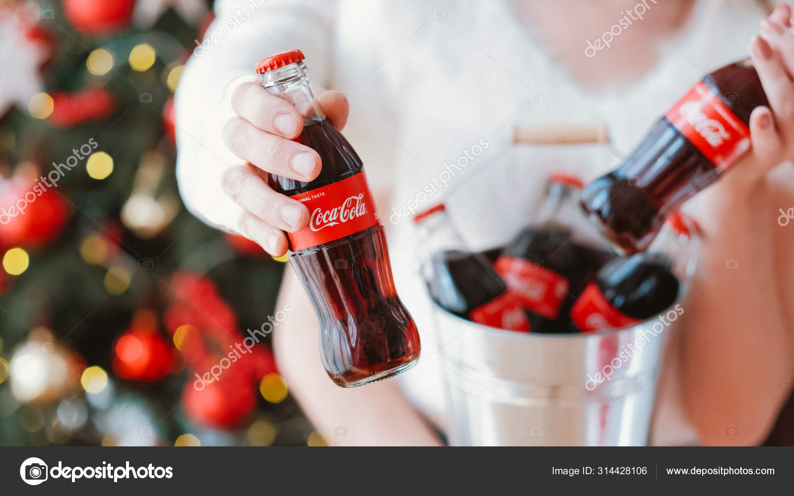 Coca Cola Christmas Bottles
