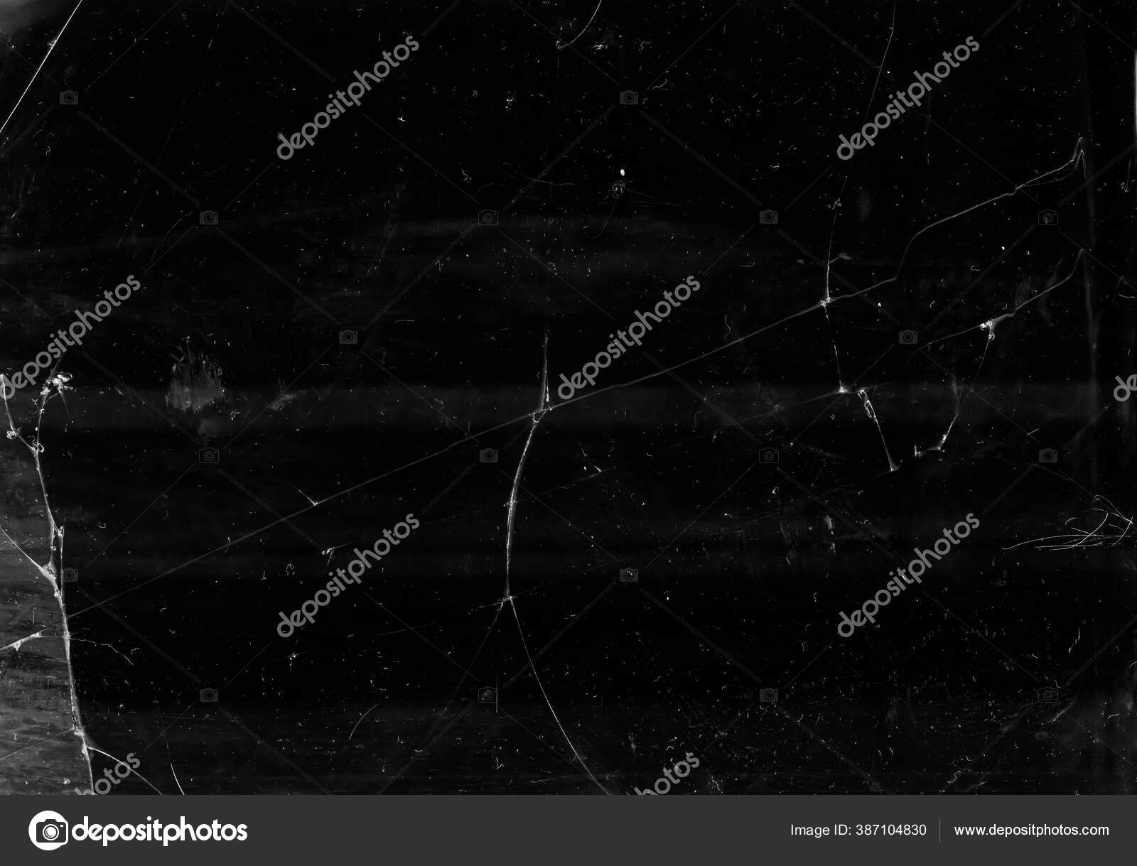 Lapisan kaca retak pada goresan layar tv yang rusak — Stok Foto ...