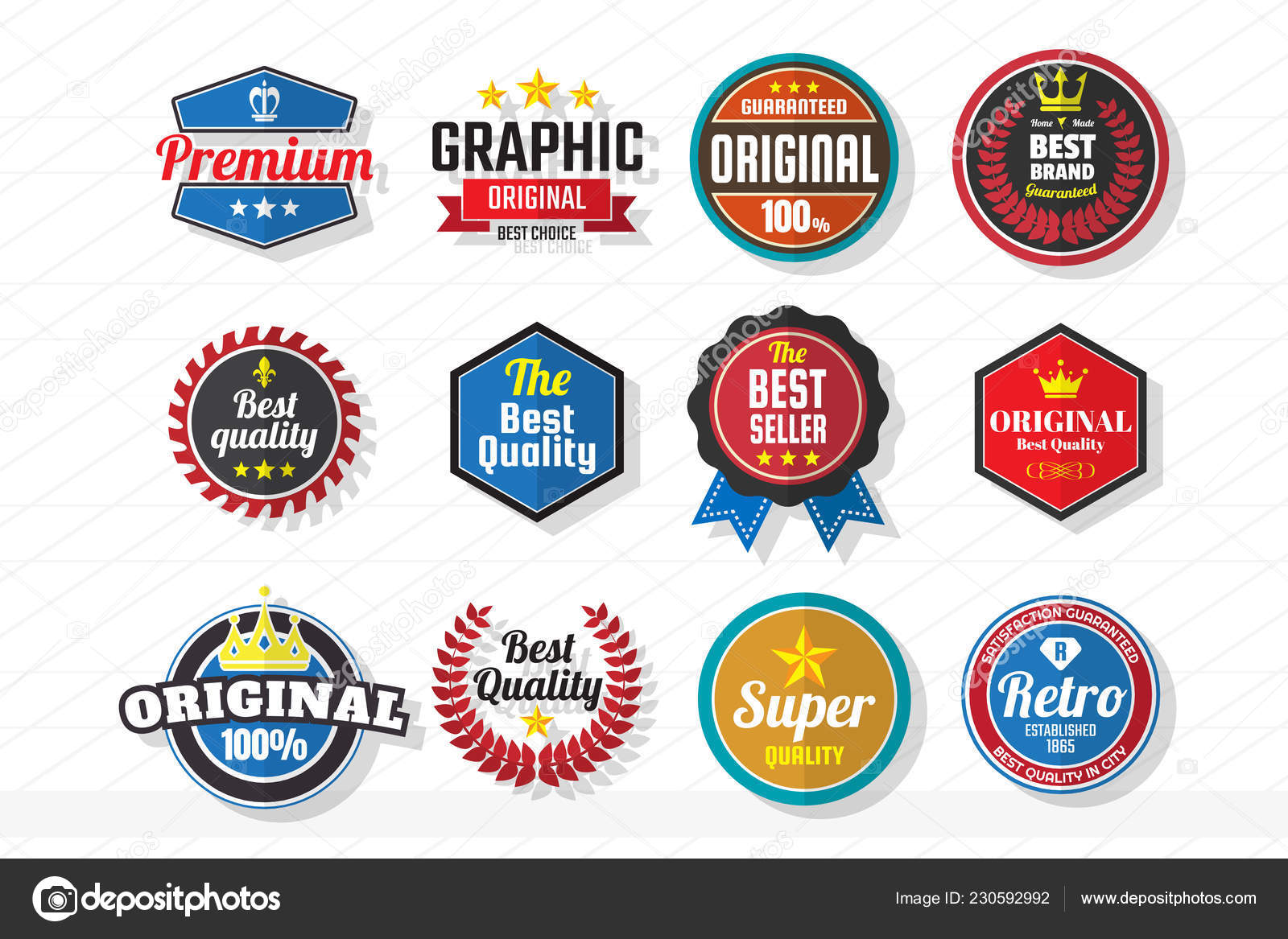 Vintage Retro Vector Logo Banner Poster Flyer Stock Vector Image by ...