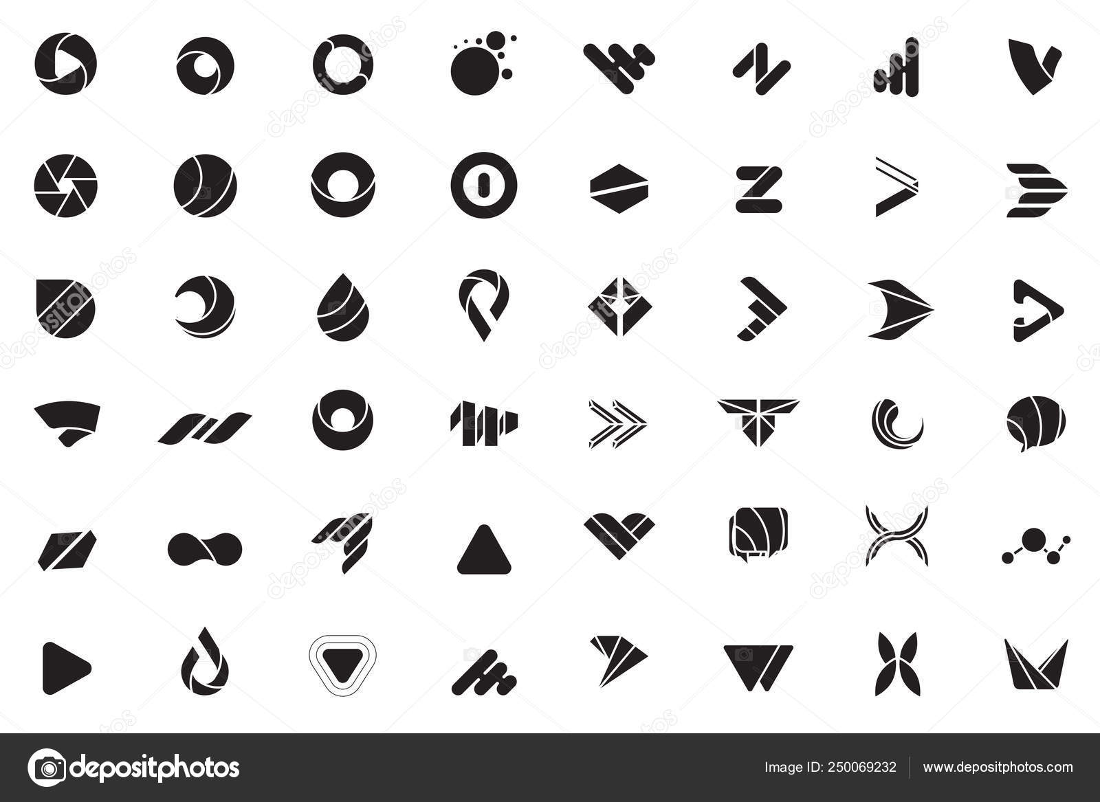 Modern Minimal Vector Logo Banner Poster Flyer Stock Vector by ©toonsteb 250069232